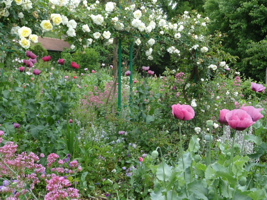 Monet’s garden at Giverny. | Jardin